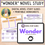 Wonder: Novel Study – Core Basic Literacy
